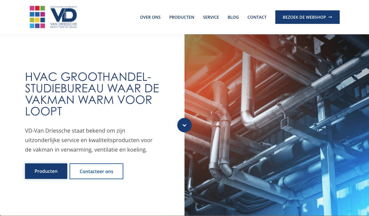 VD-Van Driessche | HVAC Grossiste-buro d'étude pour le professionel